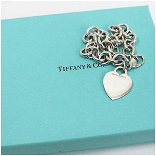 Bracelet Return to Heart Tag in Silver from Tiffany & Co. for sale at ...