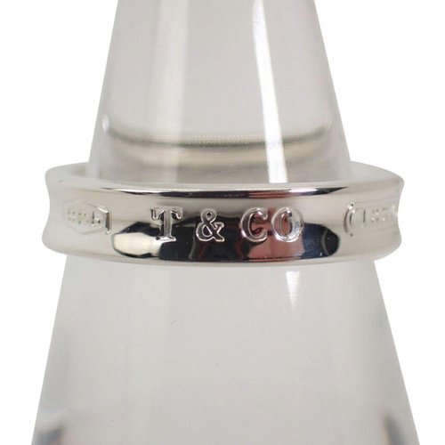 Schmaler Silberner Ring von Tiffany & Co. bei Pamono kaufen