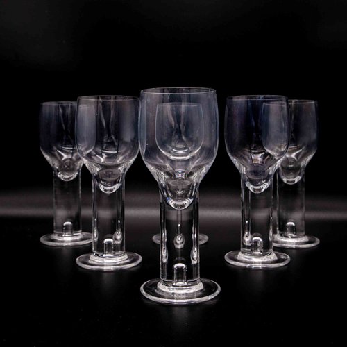 Vintage Wine Glasses by Claus Joseph Riedel for Riedel, 1970s, Set of 6 ...