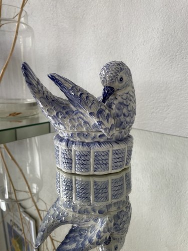 Ceramic Bird Box Italy, 1950s for sale at Pamono