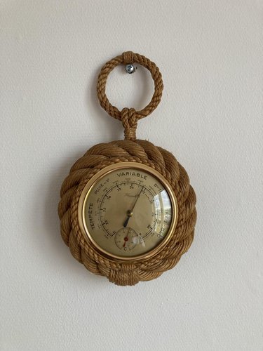 Rope Barometer by Adrien Audoux & Frida Minet, 1960s for sale at Pamono