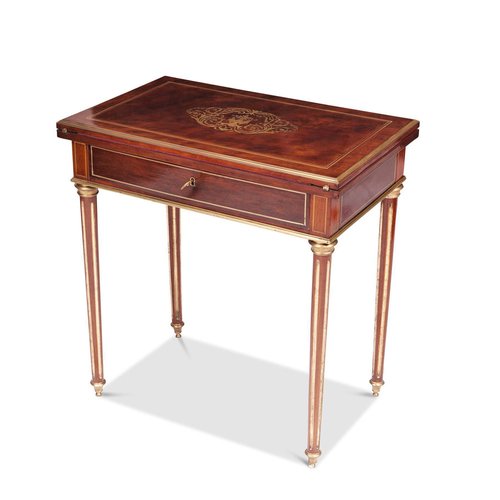 Vintage Transformation Table in Mahogany for sale at Pamono