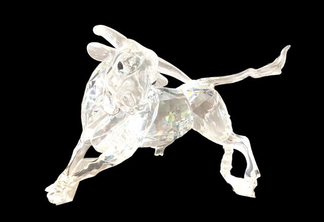 Limited Edition Crystal Bull from Swarovski for sale at Pamono
