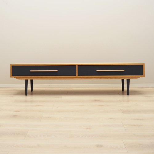 Scandinavian Oak Lowboard for sale at Pamono