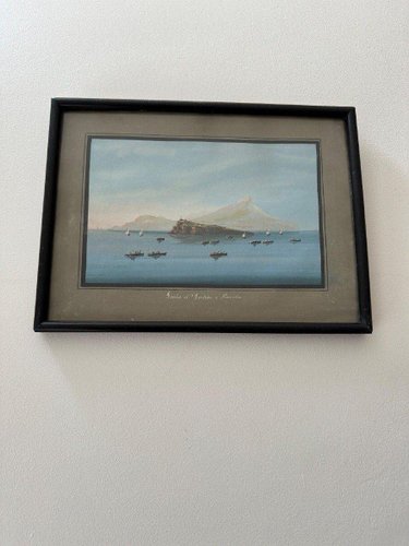 Neapolitan Artist, Isola d'Ischia e Procida, 19th Century, Gouache ...