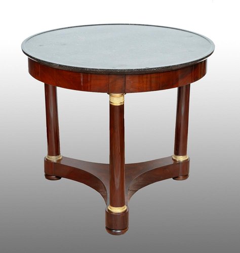 Antique Empire Coffee Table in Mahogany for sale at Pamono