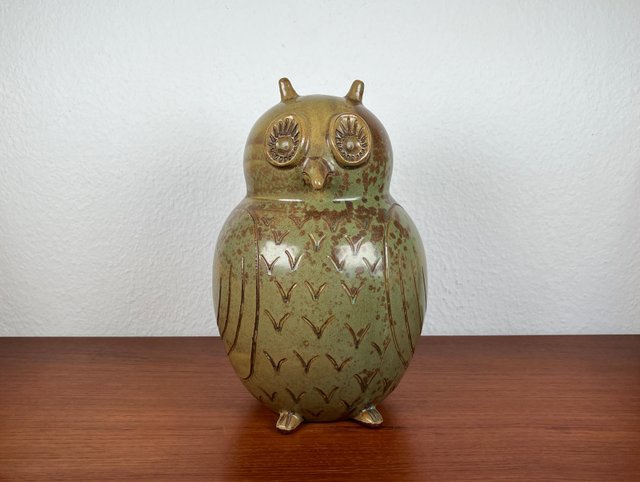 Meike Falck Nicolaisen, Large Mid-Century German Owl Sculpture, 1960s ...