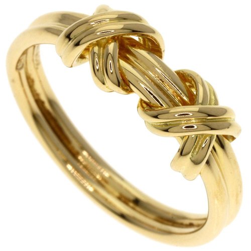 Yellow Gold Signature Ring from Tiffany & Co. for sale at Pamono