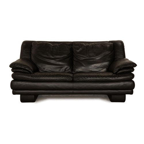 2-Sitzer Ledersofa von Natuzzi bei Pamono kaufen
