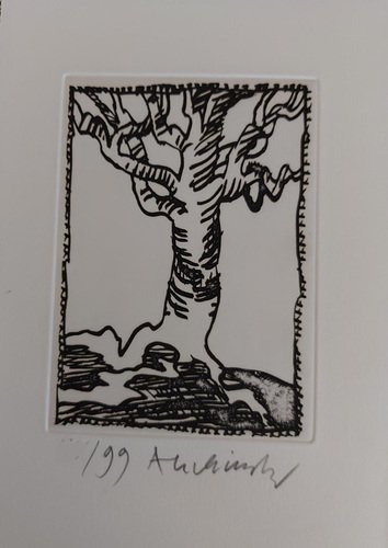 Pierre Alechinsky, Tree, Original Engraving for sale at Pamono