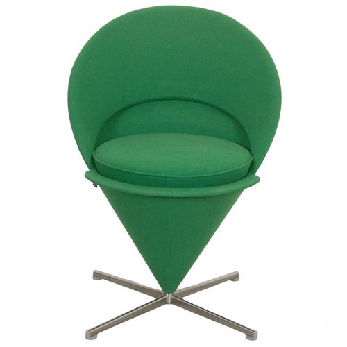 Green Cone Chair by Verner Panton, 2000s for sale at Pamono