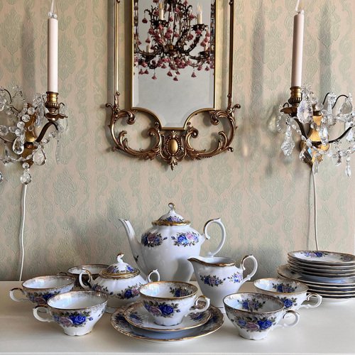 Vintage Bavaria Winterling Coffee Service for sale at Pamono