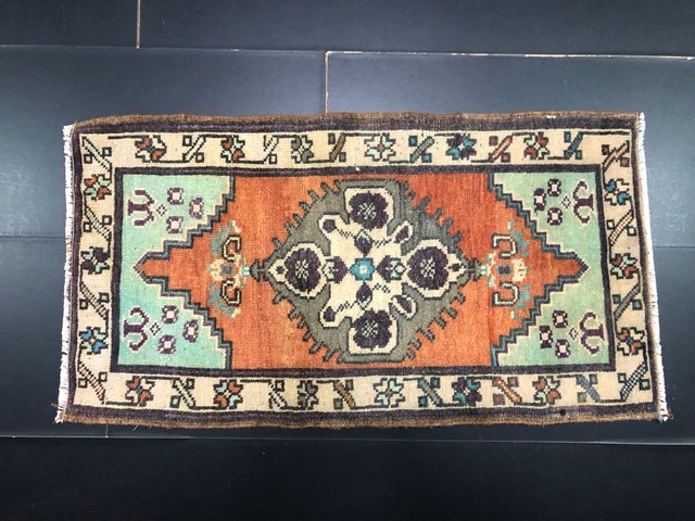 Small Wool Rug, 1960s for sale at Pamono