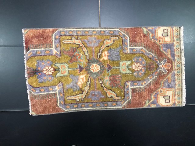 Small Wool Rug, 1960s for sale at Pamono