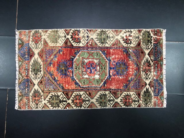 Small Wool Rug, 1960s for sale at Pamono