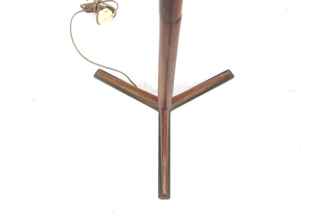 Scandinavian Rosewood Floor Lamp from Möllers Armaturfabrik, 1960 for ...