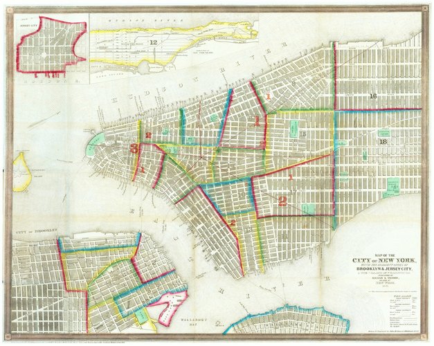 Mapa De La Ciudad De Nueva York Y Manhattan Para Imprimir Nueva York