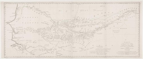 Map of Mungo Park's Search for the River Niger for sale at Pamono