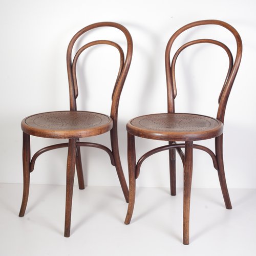 Esszimmerstühle Thonet Nr. 14 Gt von Michael Thonet für Gebrüder Thonet ...