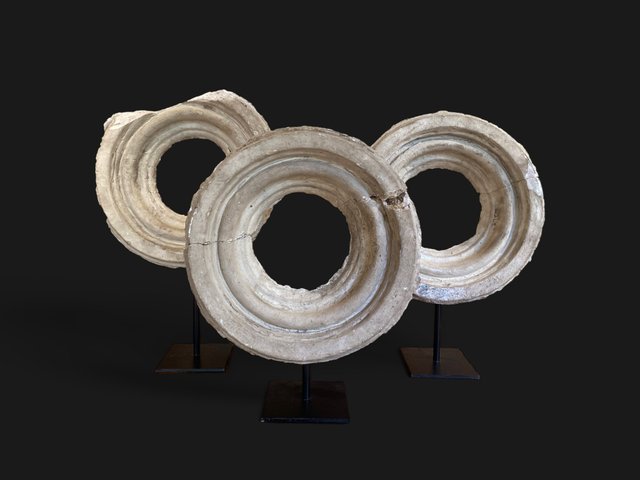 Architectural Plaster Rings, Set of 3 for sale at Pamono