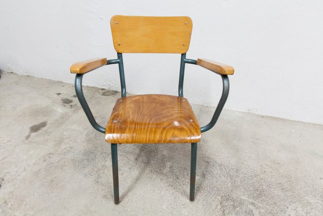 Vintage Schoolmaster Chair, 1962 for sale at Pamono