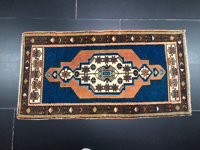 Small Wool Rug, 1960s for sale at Pamono