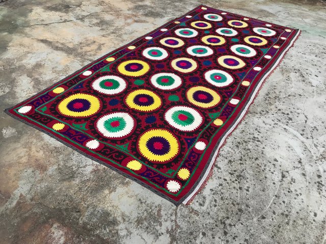 Handmade Suzani Wall Decor, 1978 for sale at Pamono