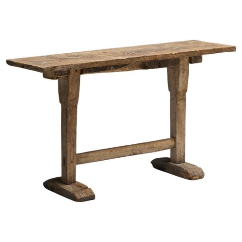 Rustic Primitive Console Table for sale at Pamono