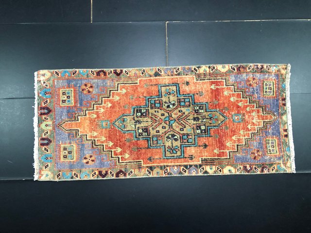 Small Wool Rug, 1960s for sale at Pamono