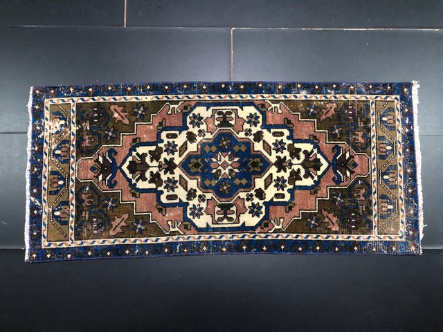 Small Wool Rug, 1960s for sale at Pamono