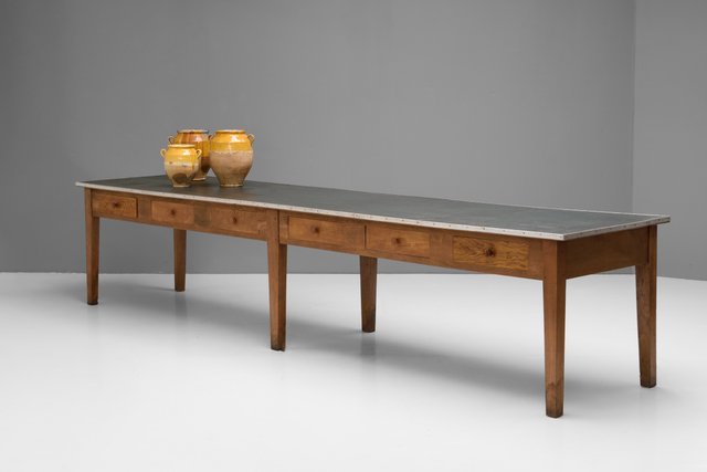 Table de Magasin Drapers, 1900s en vente sur Pamono