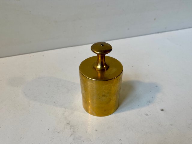 Vintage Danish Butler Bell in Brass, 1970s for sale at Pamono