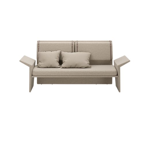 Natural Linen Modern Panama Sofa by Javier Gomez for sale at Pamono