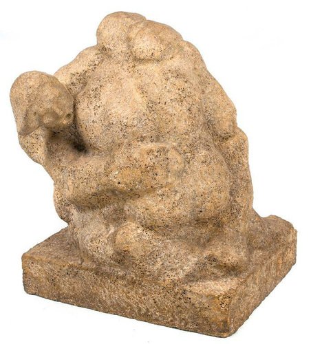 Chamotte Fighters Figurine for sale at Pamono