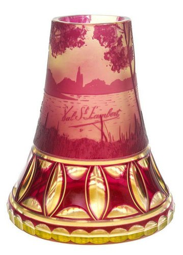 Glass Vase from Carl S Lambert for sale at Pamono