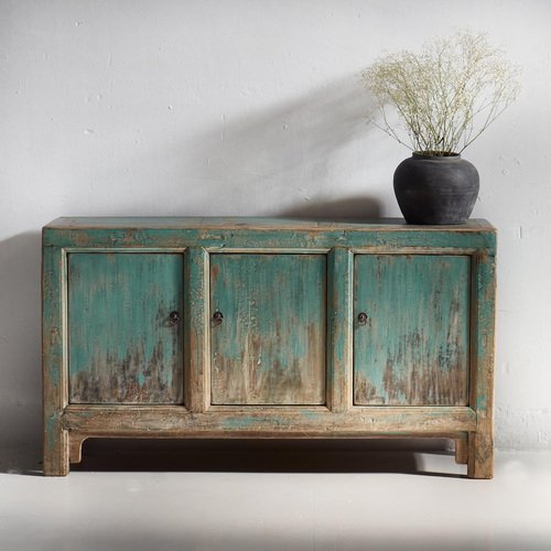 Light Blue Sideboard, 1920s for sale at Pamono