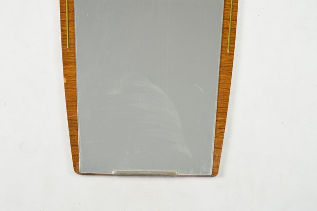 Vintage Glass Mirror, 1970s for sale at Pamono