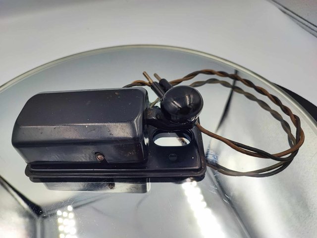 Art Deco Bakelite Key for Morse Code, 1940s for sale at Pamono