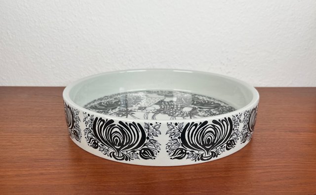 Mid-Century Danish Flora Bowl by Bjørn Wiinblad for Nymolle, Denmark ...