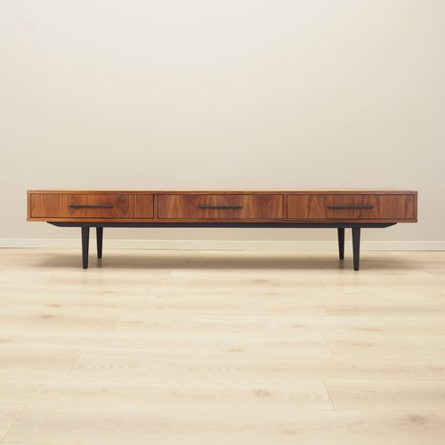 Scandinavian Walnut Lowboard for sale at Pamono