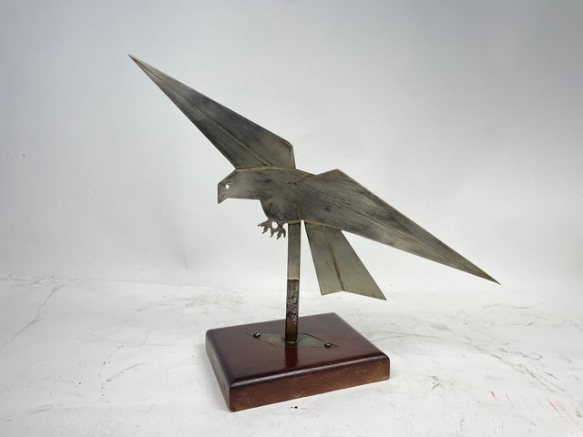 Vintage Falco Metal Ornament, 1950s for sale at Pamono