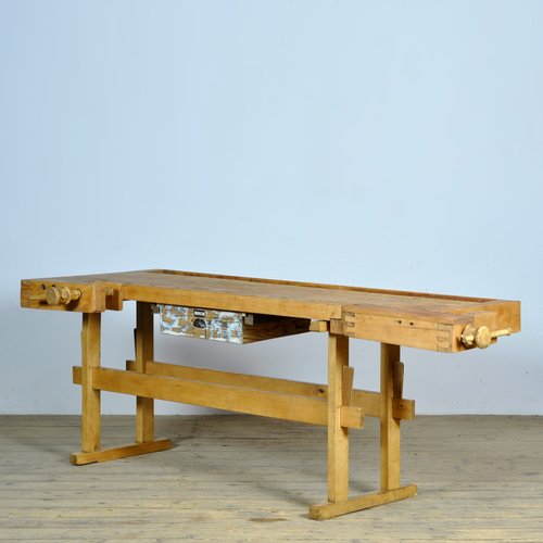 Carpenters Workbench, 1950s for sale at Pamono