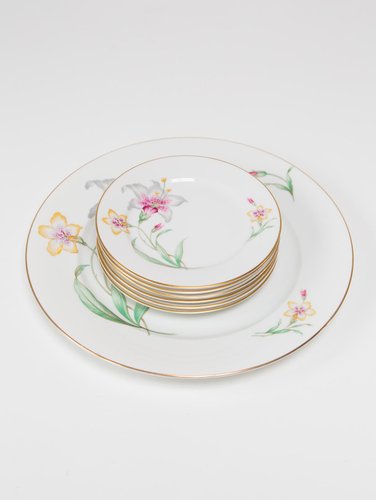 Vintage Dessert Set from Rosenthal, 1960s, Set of 7 for sale at Pamono