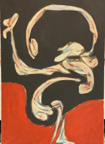 Raffaele Menster, Abstract Composition, 1962, Oil on Canvas for sale at ...