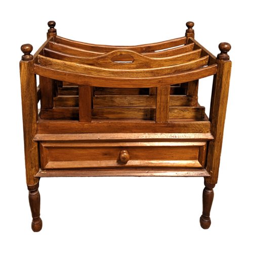 Cherry Wood Magazine Rack for sale at Pamono