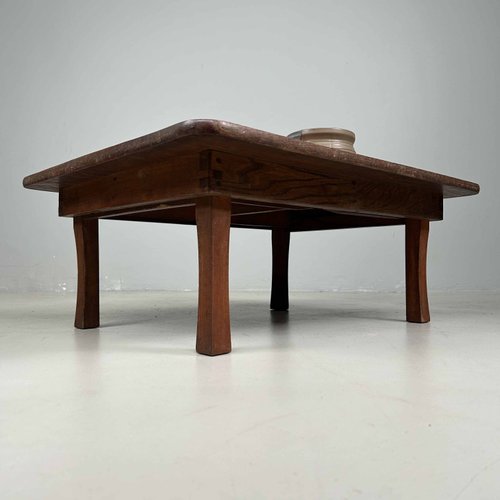 Japanese Minimalist Coffee Table, 1930s for sale at Pamono