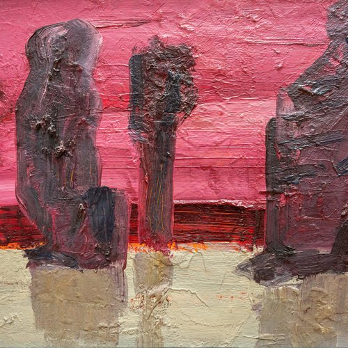 Arne Olsson, Evening Light, 20th Century, Oil Painting for sale at Pamono