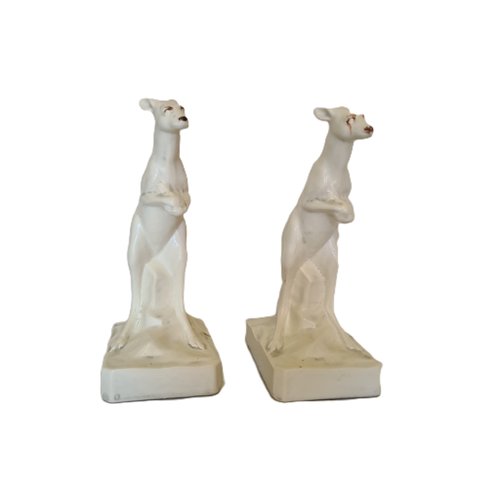 French Art Deco Sculptures of Kangaroos by Onnaing, 1920s, Set of 2 for ...