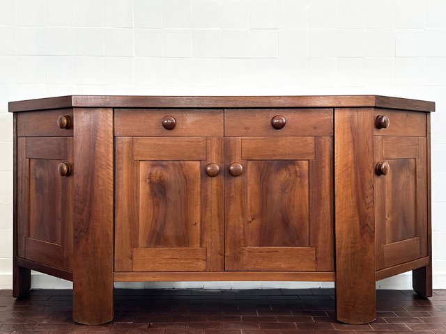 Aparador de nogal de Sivio Coppola para Bernini, 1970 en venta en Pamono