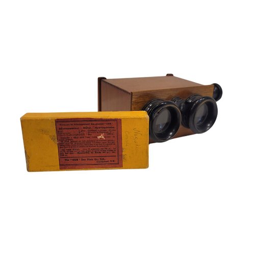 Edwardian Style Stereoscopic Viewer / Stereoscope, England, 1930s for ...